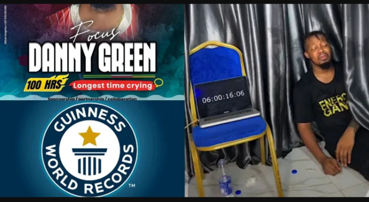 Man’s Bold Pursuit of Guinness World Record for Longest Crying Hours ...
